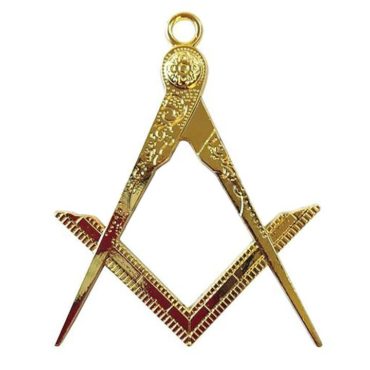 Masonic Square Compass Jewel - DC Regalia
